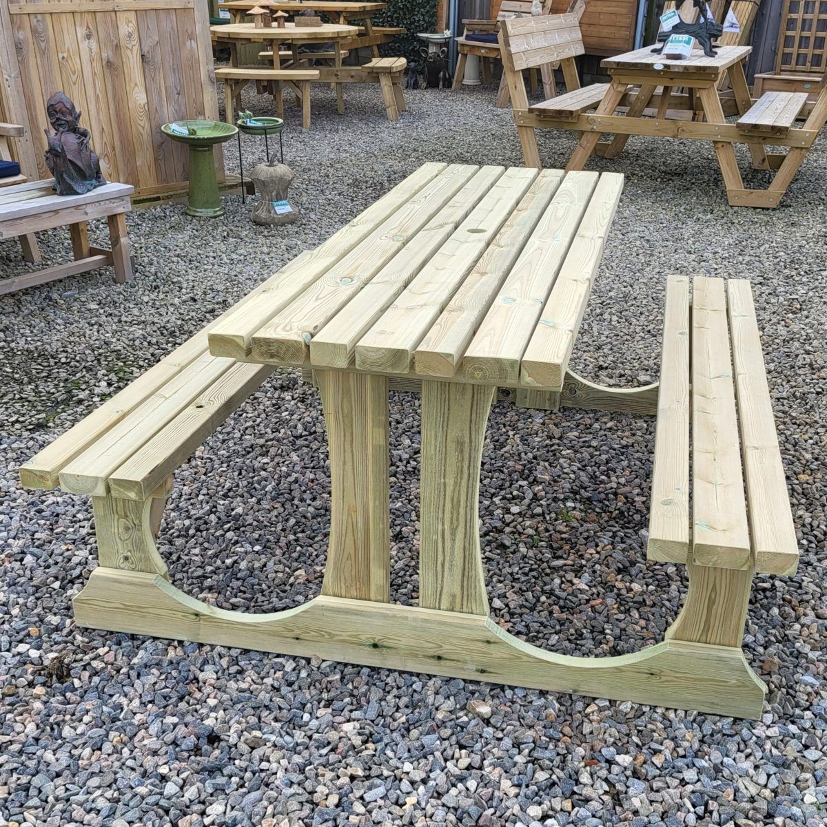 Fettes | A World of Wood and a Few Surprises too | Walk-in Picnic Table