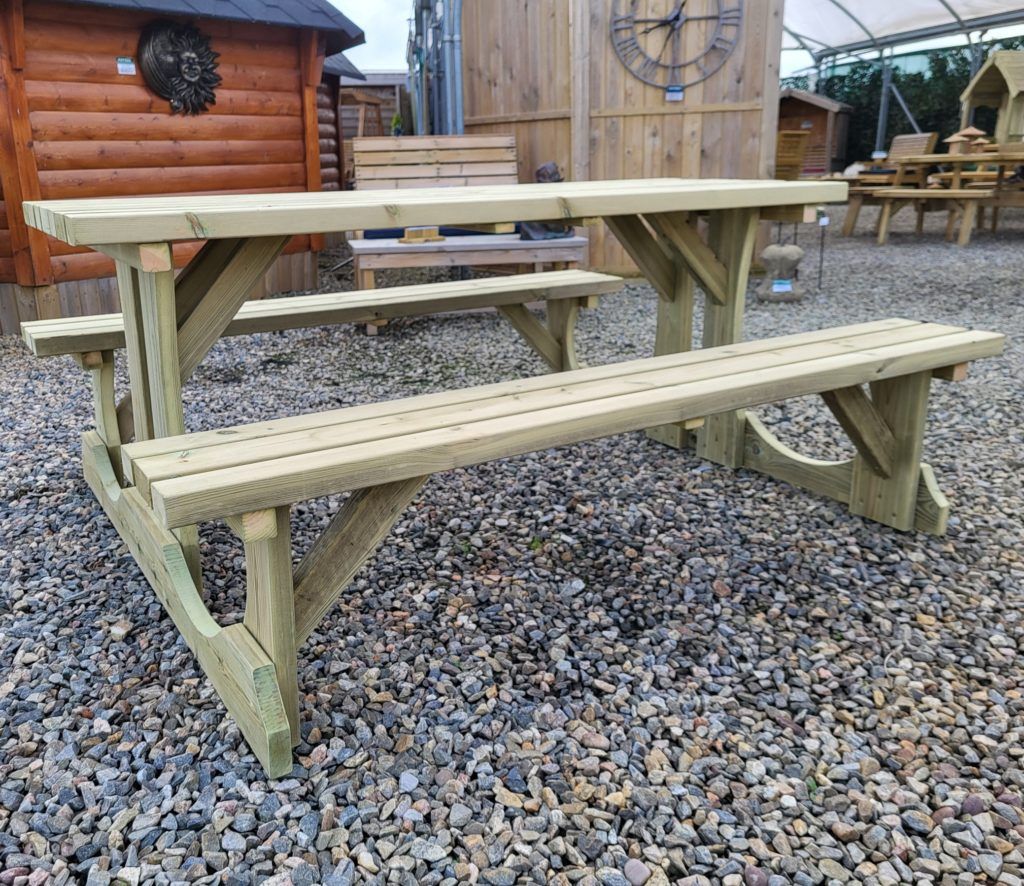 Fettes | A World of Wood and a Few Surprises too | Walk-in Picnic Table